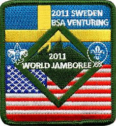 2011 Sweden, BSA Venturing, World Jamboree