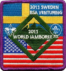 2011 Sweden, BSA Venturing, World Jamboree